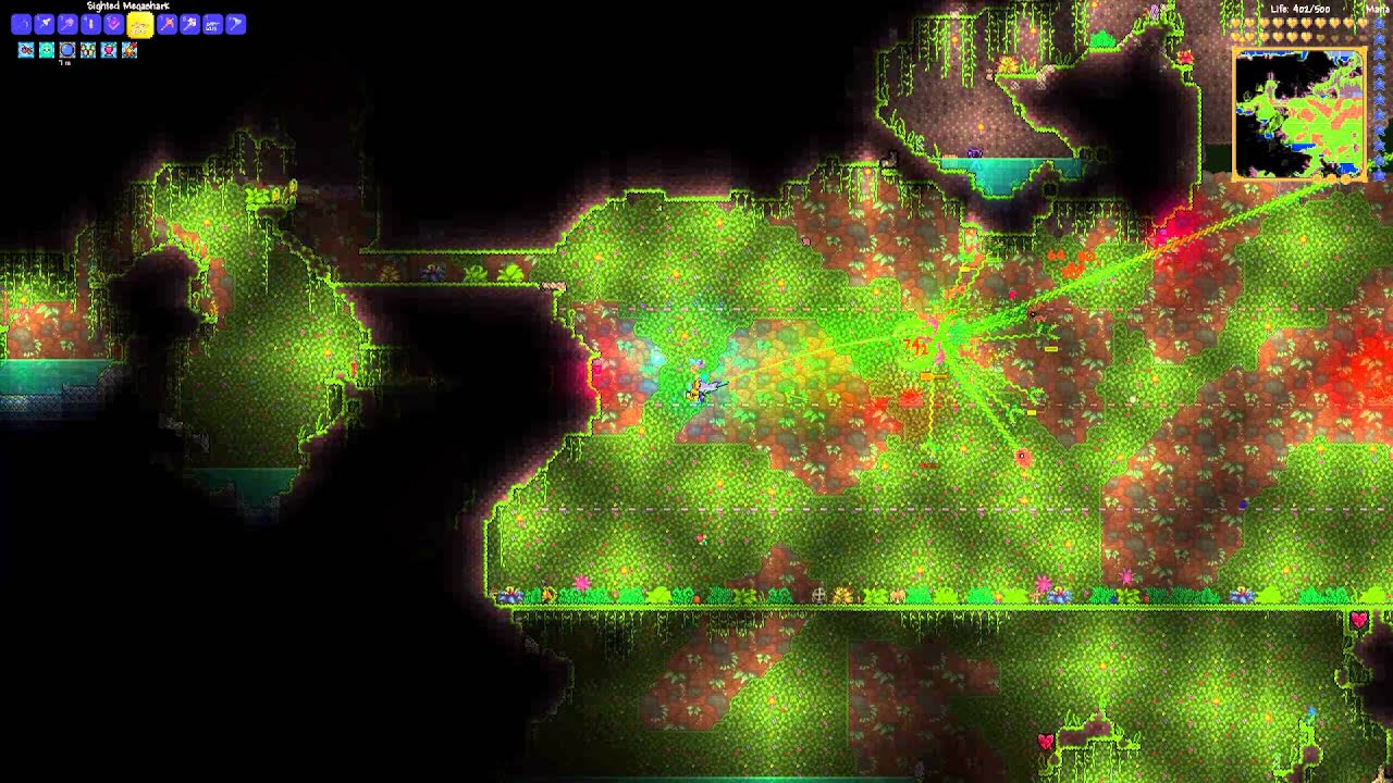 Terraria Plantera Boss Solo (1440p@60FPS) - YouTube