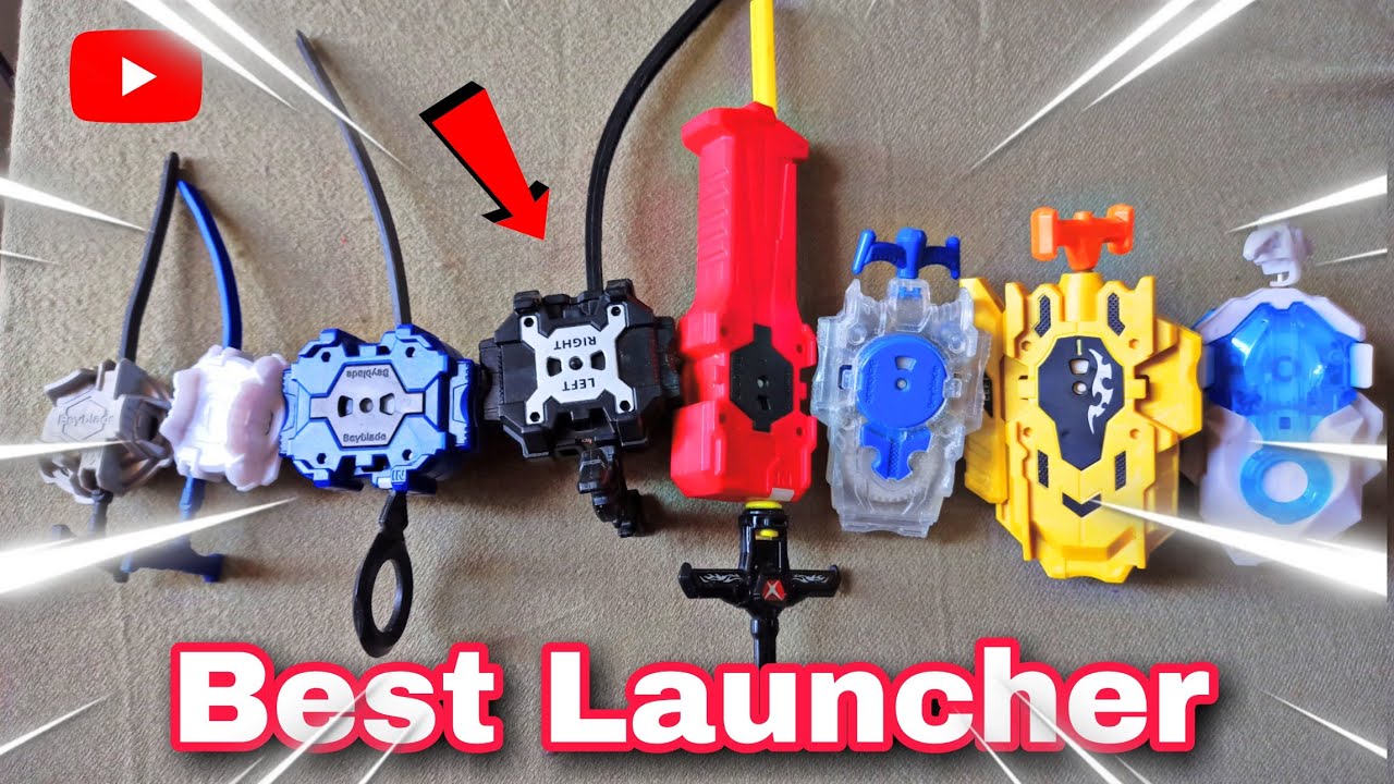 best beyblade launcher l beyblade burst - YouTube