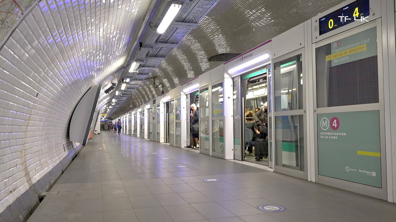 Metro Paris - Odèon - YouTube