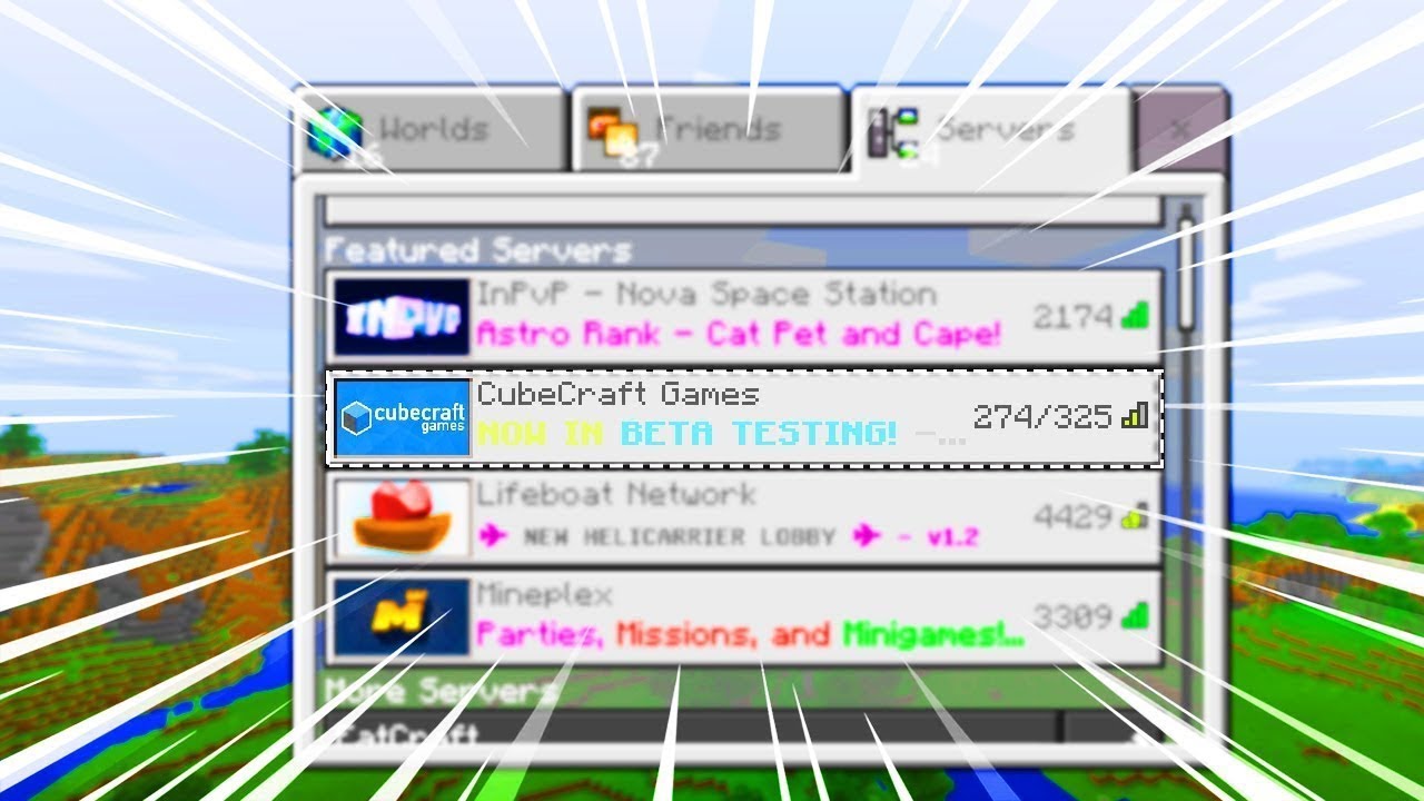 cubecraft Minecraft windows 10 bedrock - YouTube