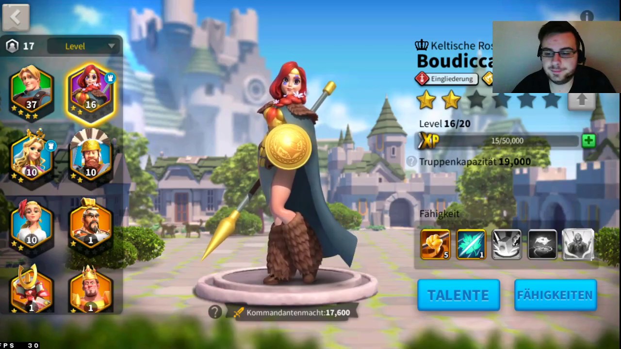 Boudicca Guide [RoK] - Kommandanten Guides - YouTube