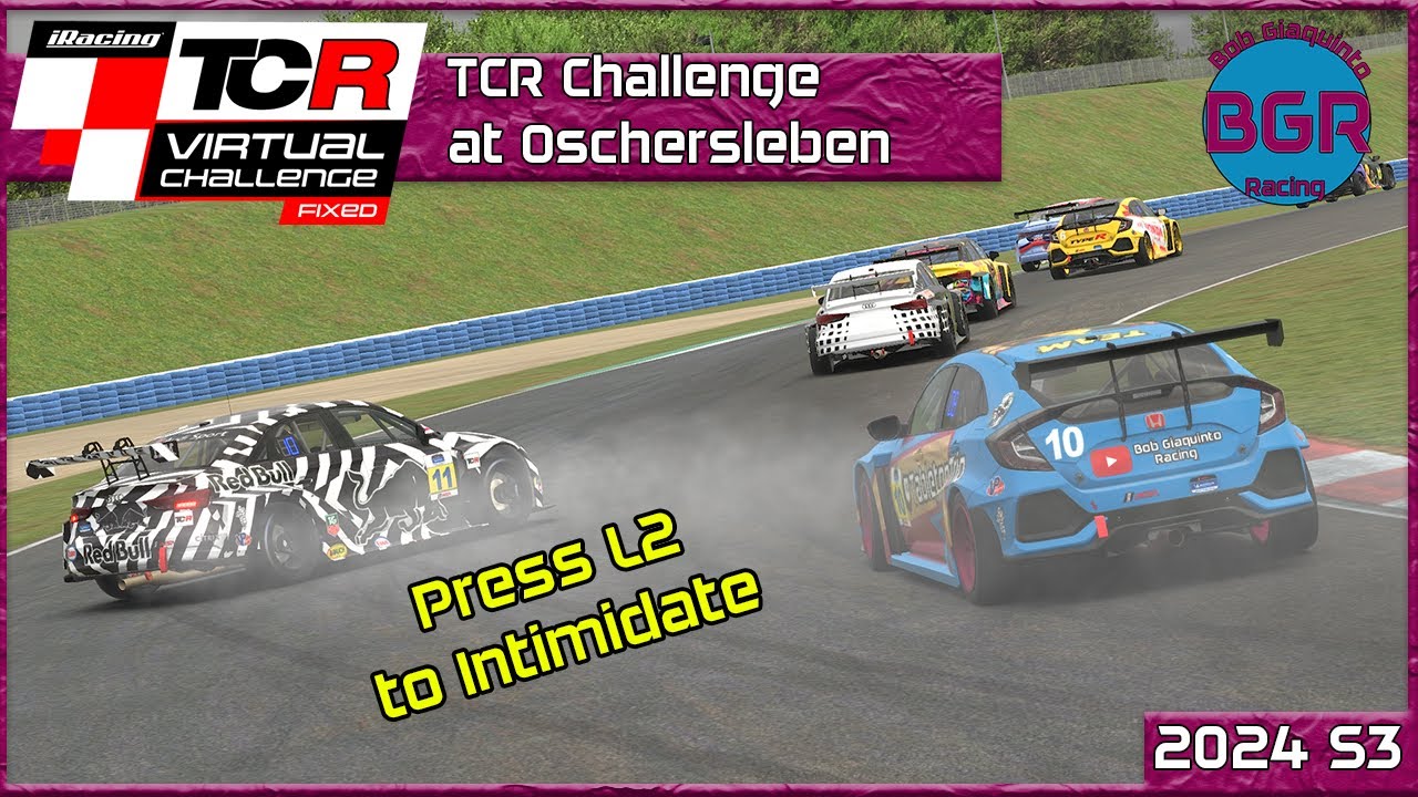 TCR Challenge at Oschersleben - iRacing Honda Civic Type R Touring Car ...