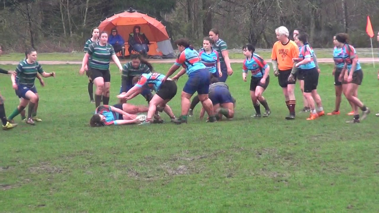 Lady Liberty Rugby 2017 - vs Chuckanut 3-18-2017 - YouTube