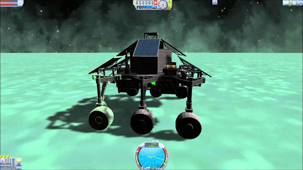 ksp landing rover - YouTube