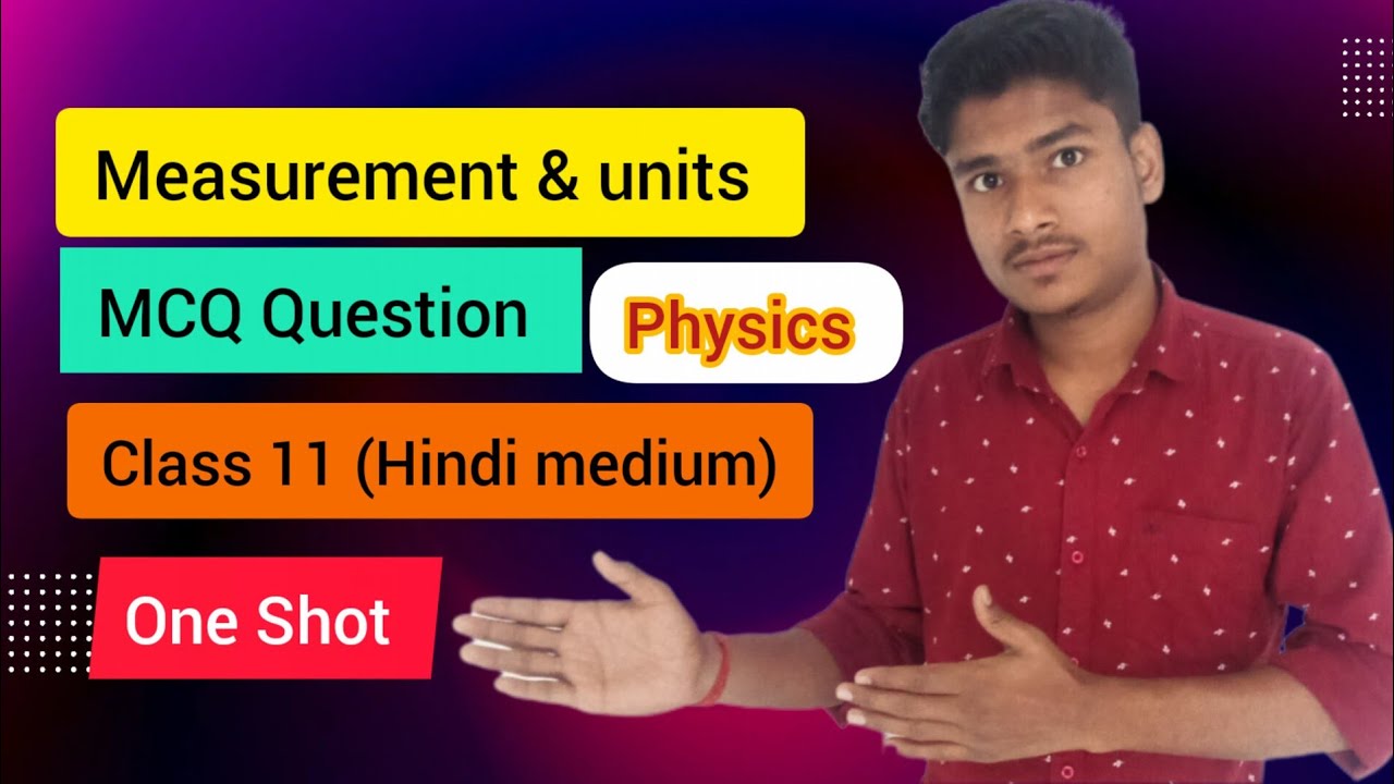 Most Important MCQ Question Of Measurement Units Of Class 11 Hindi most-important-mcq-question-of-measurement-units-of-class-11-hindi
