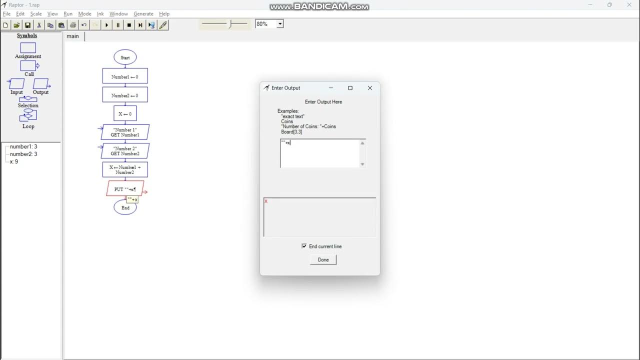 Raptor Flowchart - การใช้ตัวแปรการ input และ print output EP.2 - YouTube