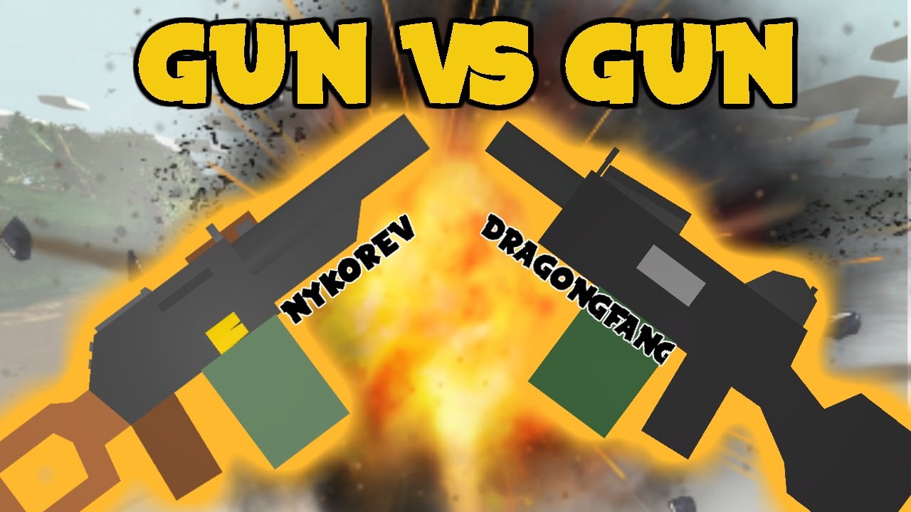 Unturned: Gun VS Gun || Nykorev VS Dragonfang - YouTube