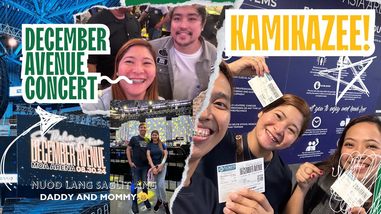 December Avenue Concert | Kamikazee solid! | Gala lang saglit ang ...