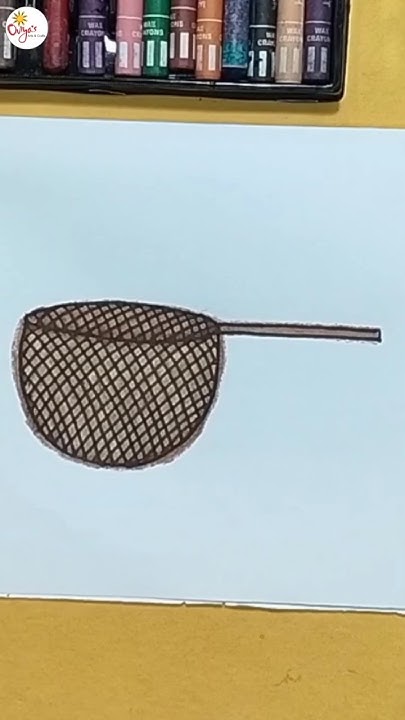 How to draw Net | Net Simple Drawing | Net Drawing Tutorial Step By Step | Easy Drawing - YouTube