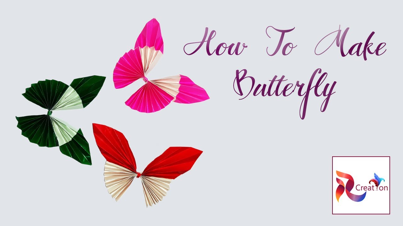 How to make Butterfly - YouTube