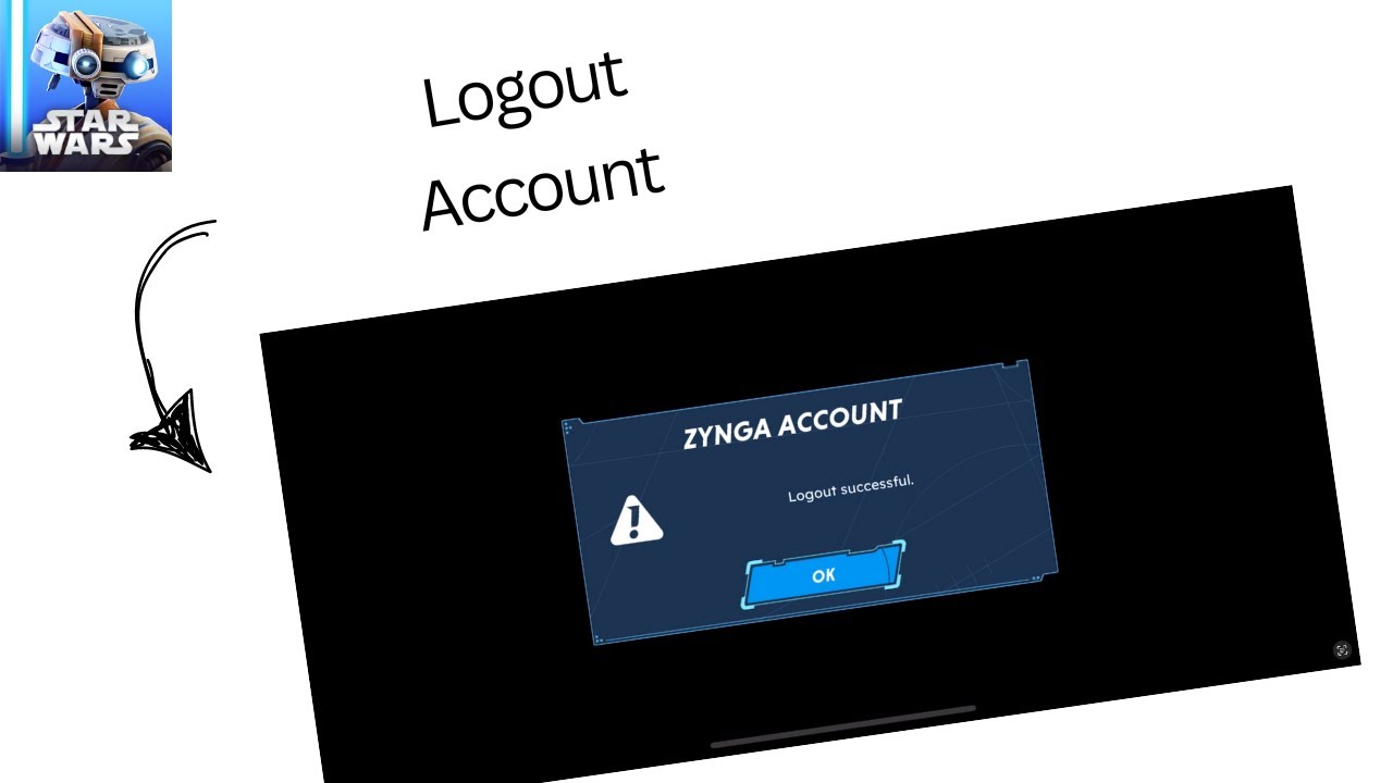 How to Logout form Star Wars: Hunters Account - YouTube