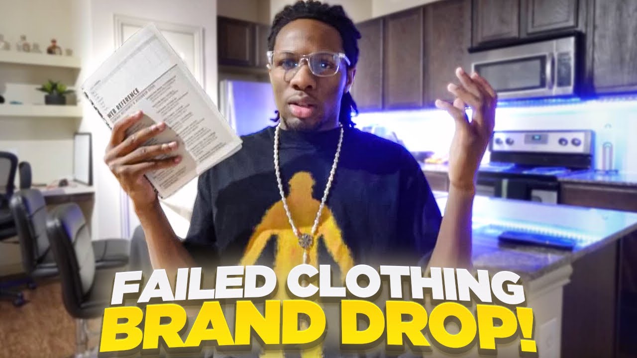 What To Do After A Failed Clothing Brand Drop! - YouTube
