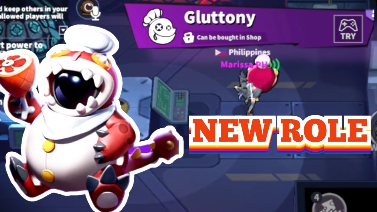 Gluttony Super Sus Gameplay - New Role - YouTube