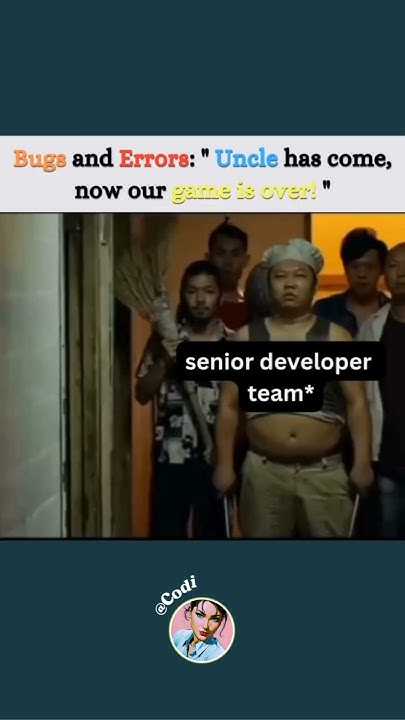 Senior Developer Team 🤣 Webcoding Duet Like Coding Webdesign Webdevelopment Funny Youtube