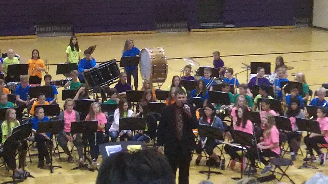 Chaska Middle School West Fall 2016 7th Grade Band Concert Part 2 - YouTube