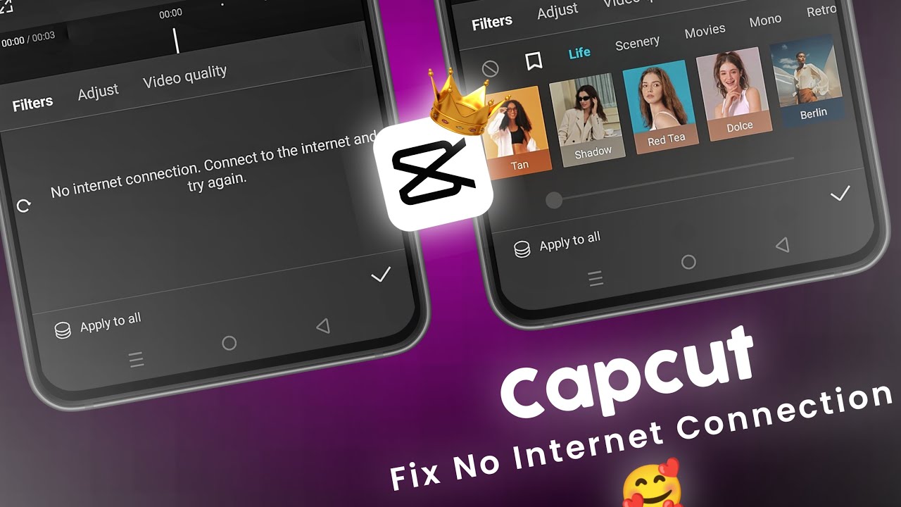 Capcut No Internet Connection Problem 2024 | Fix Capcut No Internet Problem - YouTube