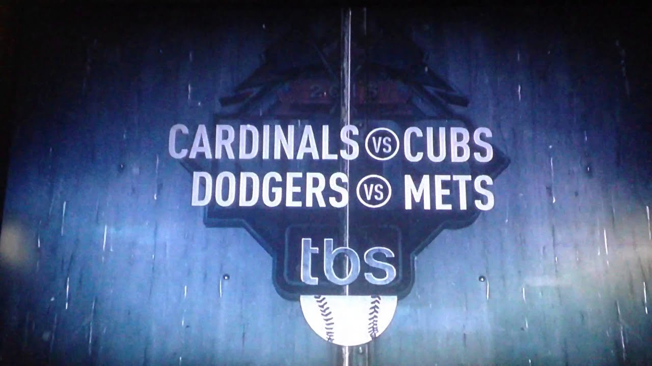 MLB On TBS Postseason Pre-Game 2015 Intro - YouTube