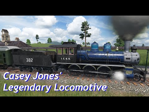 Transport Fever 2 - Deluxe Edition - Ten Wheeler - Casey Jones Legendary Locomotive