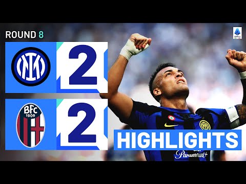 Inter-Bologna 2-2 | Martinez scores again as Inter draw: Goals and Highlights | Serie A 2022/23