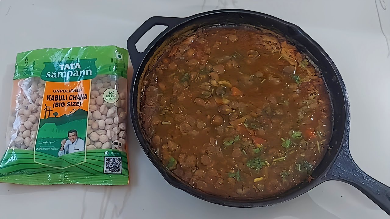 Tata Sampann Chana Recipe | Tata Sampann Unpolished Kabuli Chana (Big ...