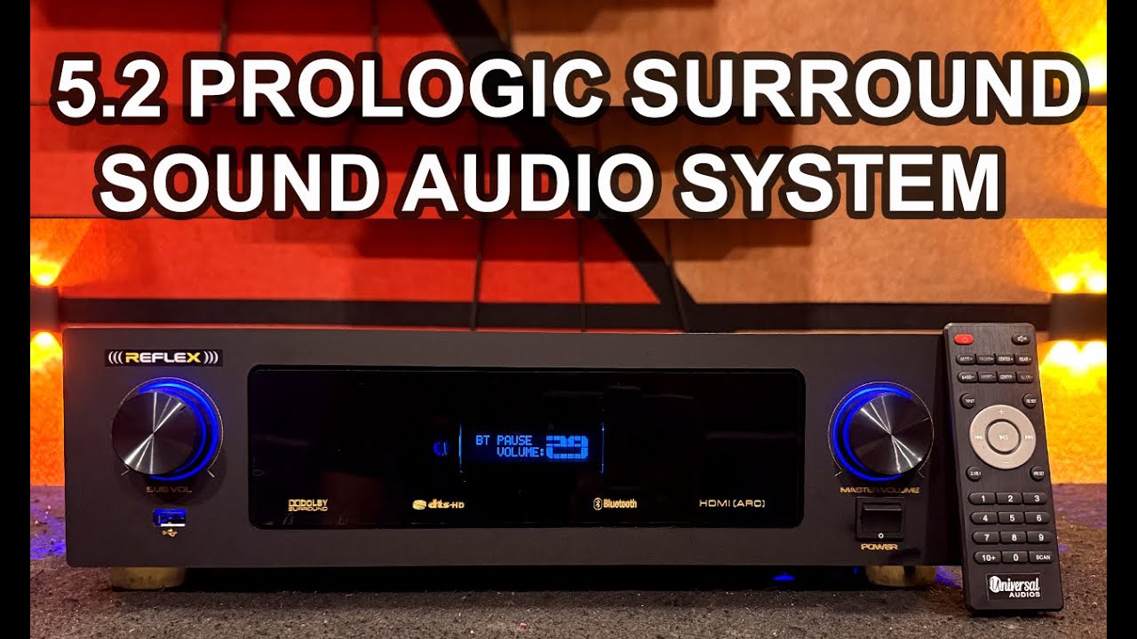 5 .2 HOME THEATER SYSTEM | SURROUND SOUND SYSTEM| PROLOGIC SURROUND SOUND SYSTEM | REFLEX TECH ...
