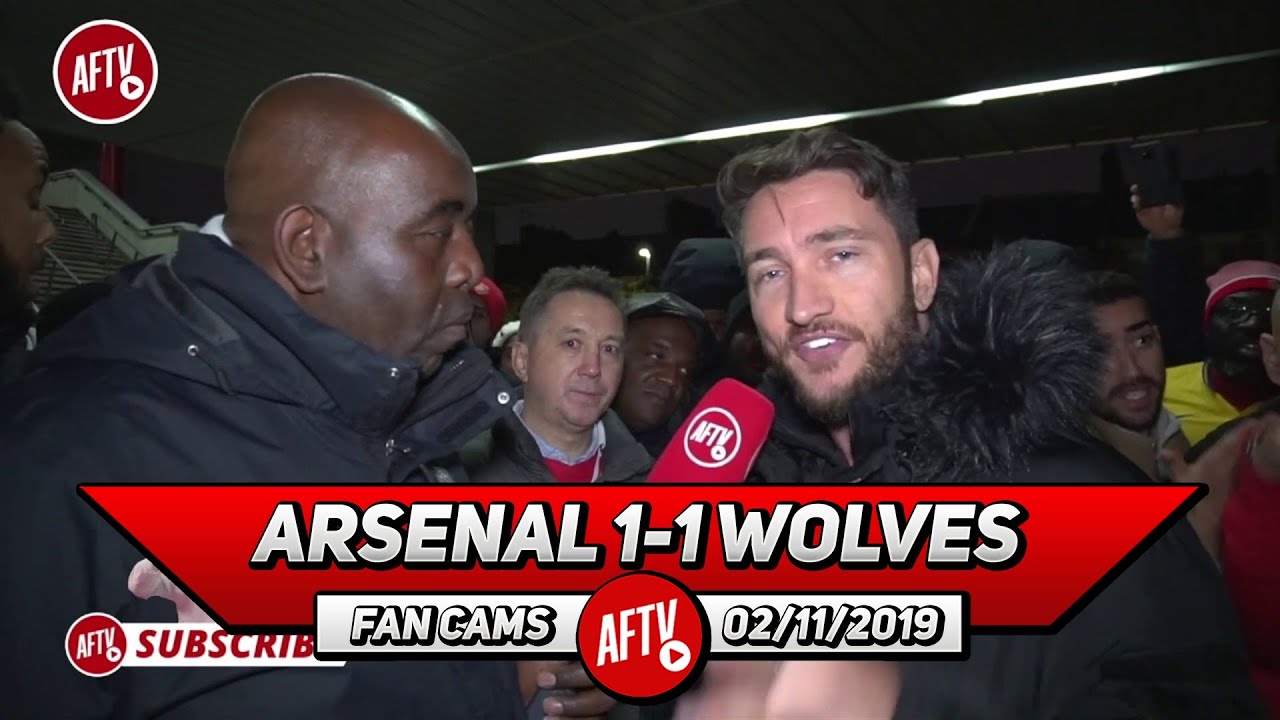 Arsenal 1-1 Wolves | We Are The Most Embarrassing Fans In The Country ...