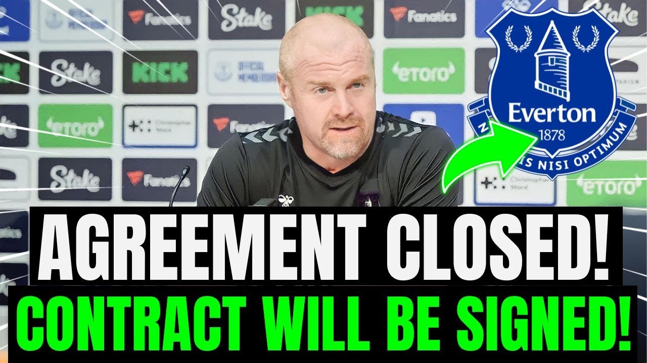 NOW IT WORKED! WILL SIGN A CONTRACT! EVERTON FC LATEST NEWS! - YouTube