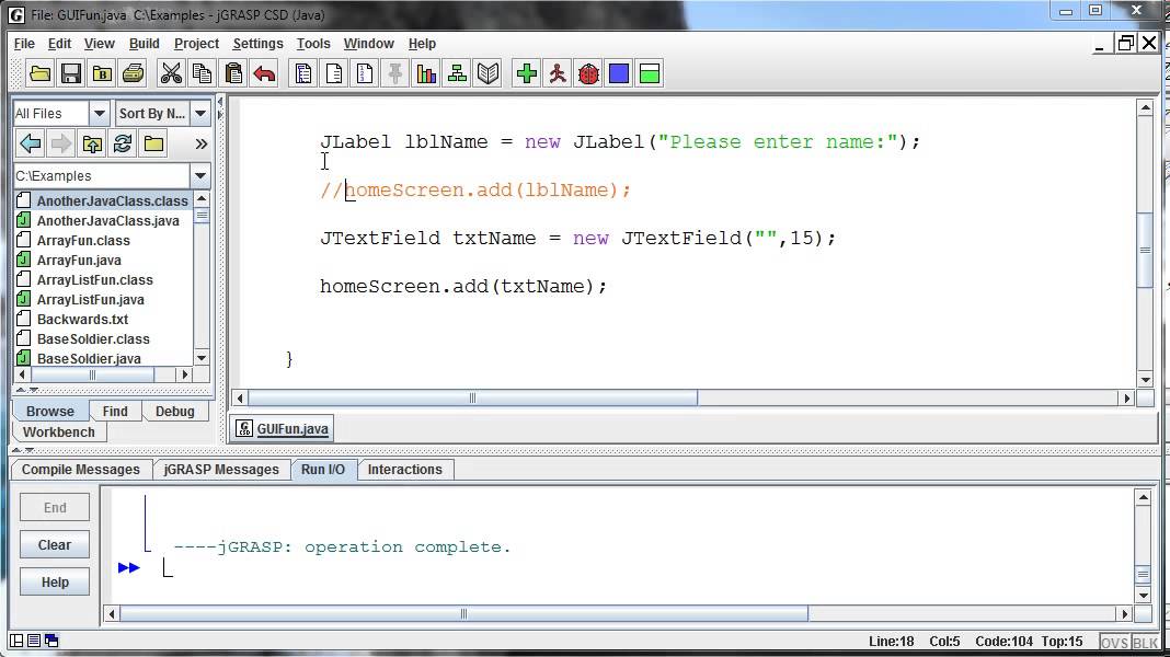 GUI - Part 02 (Labels, Text Fields) - YouTube