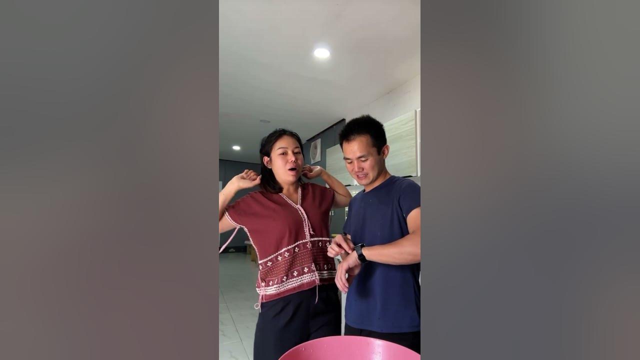 Lar Say Paw and Her husband cooking - YouTube