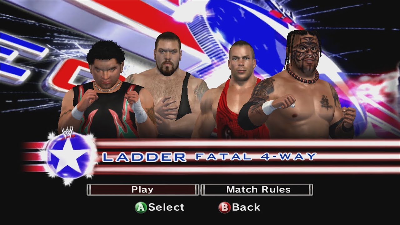 WWE SmackDown vs. Raw 2007 | Super Crazy vs. Big Show vs. RVD vs. Umaga ...