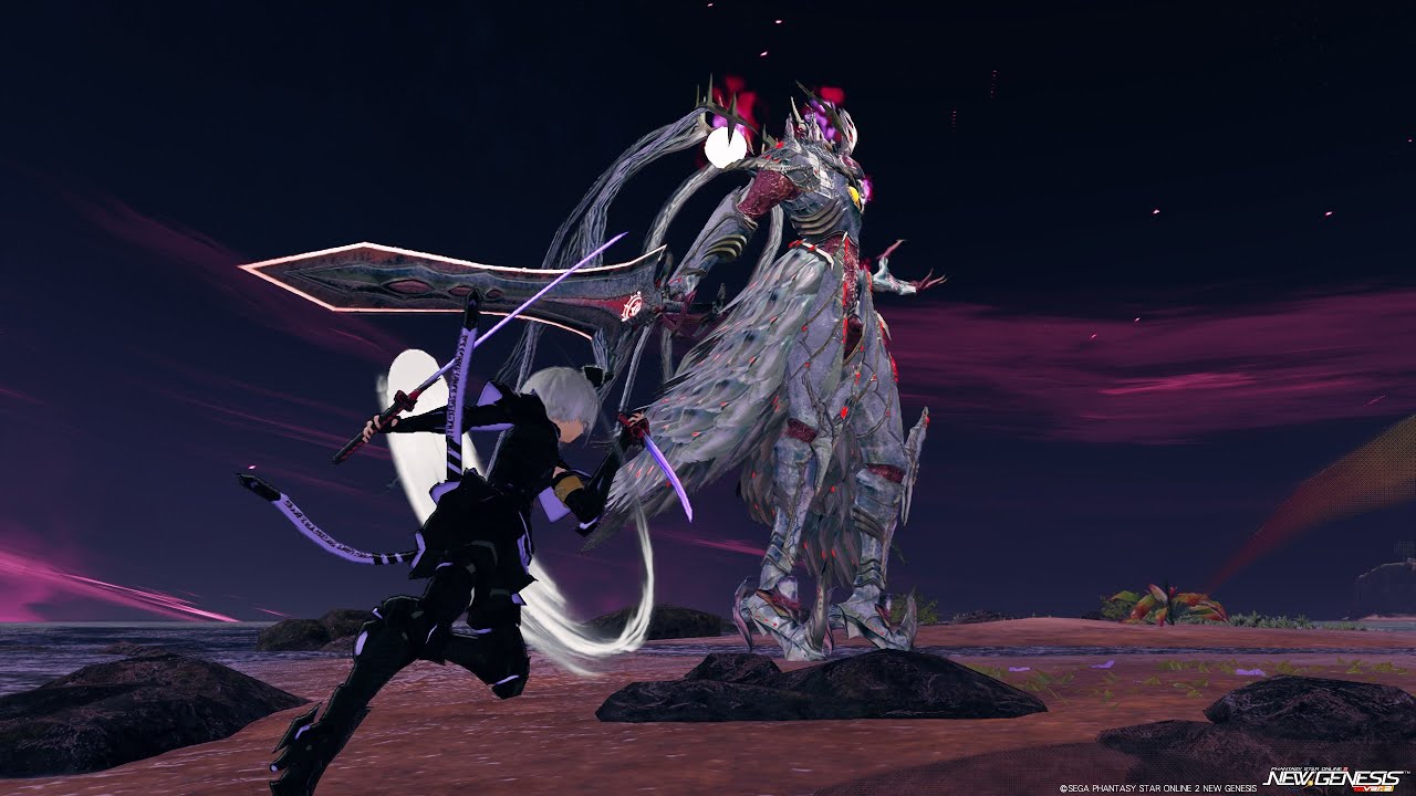 [PSO2:NGS] Fictitious Beam Depth 10 Rank 10 Evilspite Ruine Masquerader ...