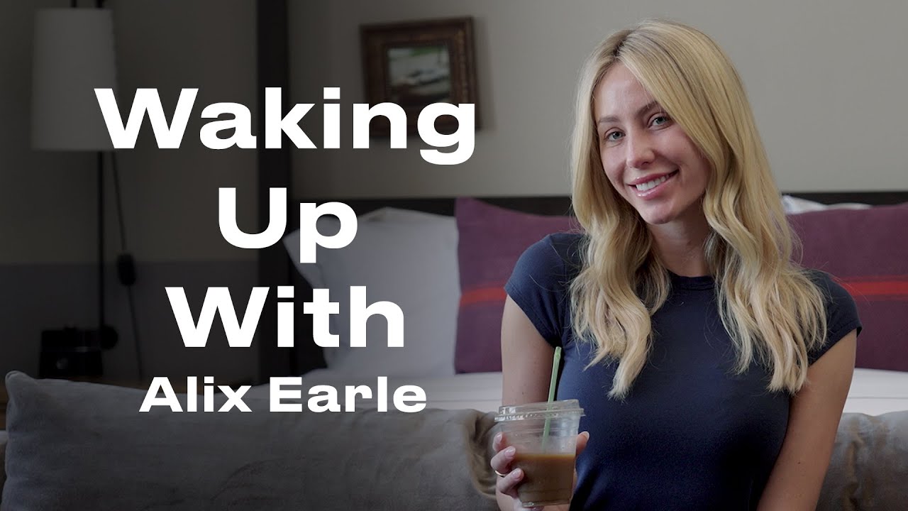Alix Earle Shares The Products That Changed Her Skin | Waking Up With | ELLE - YouTube