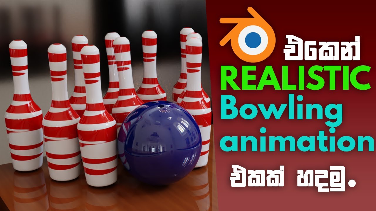 How to Make a Realistic 100% Procedural Bowling animation in Blender ...
