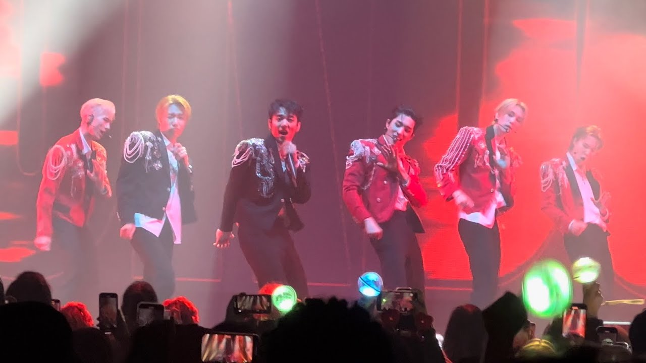 P1Harmony - Back Down 4K Oakland Fancam P1ONEER Tour Live @ Paramount ...