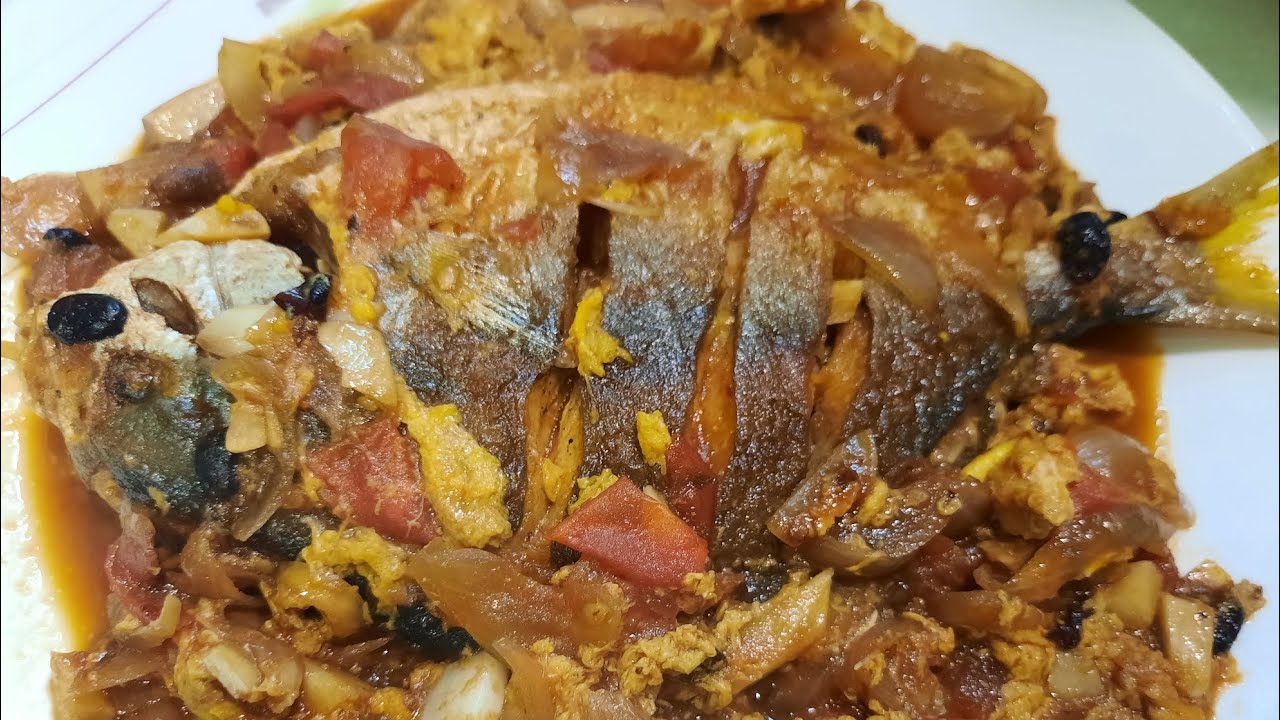 SARCIADONG POMPANO PINOY FOOD - YouTube