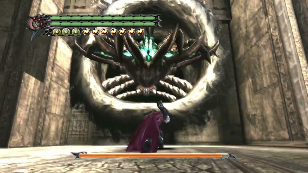 Devil May Cry 3 : Gigapede easy kill No damage - YouTube