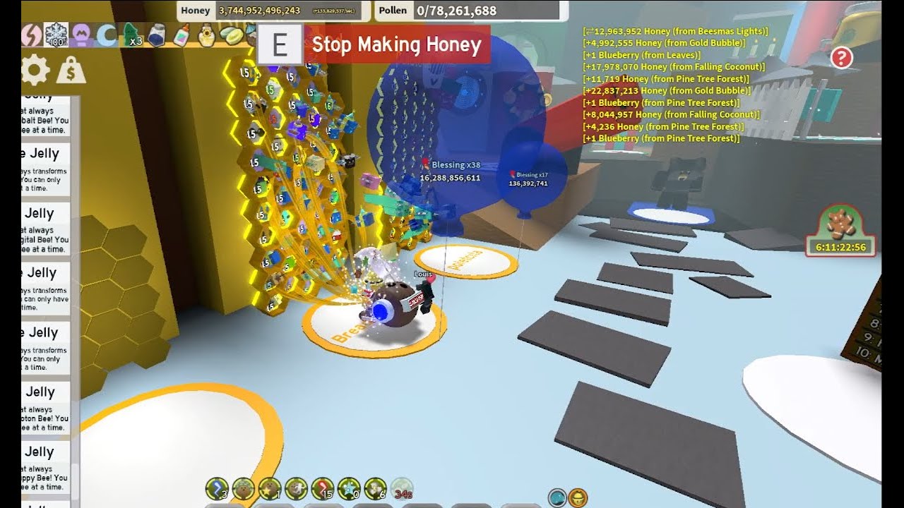 Small Mid Game Blue Hive Boost (Roblox Bee Swarm Simulator) - YouTube