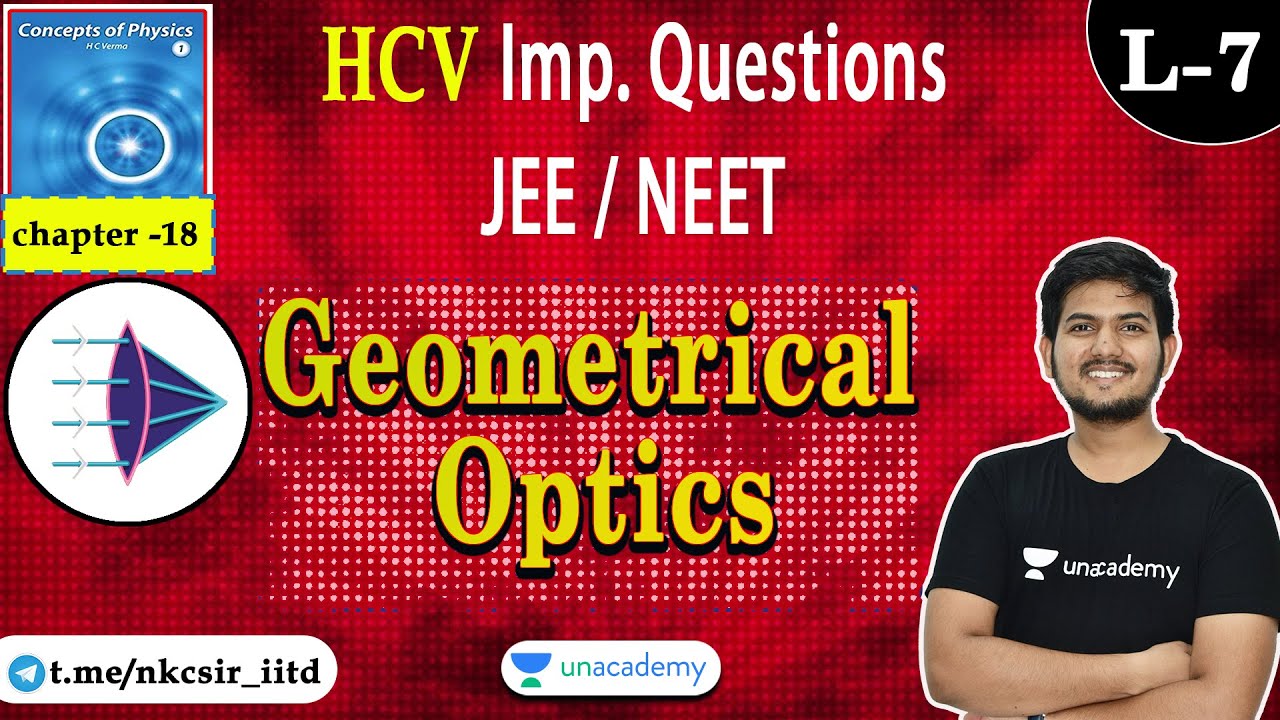 HCV Important Questions for JEE | Geometrical Optics | HCV Physics | by ...
