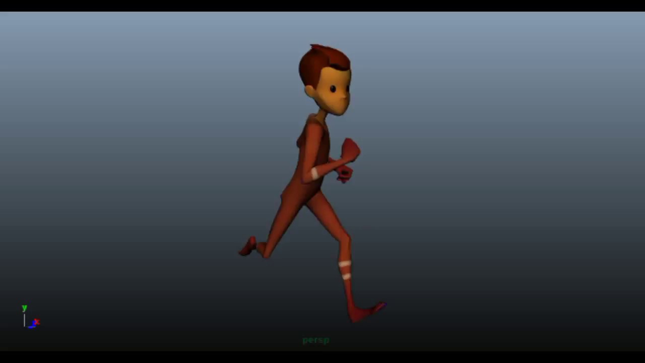 3D Animated Run Cycle - Polished - YouTube