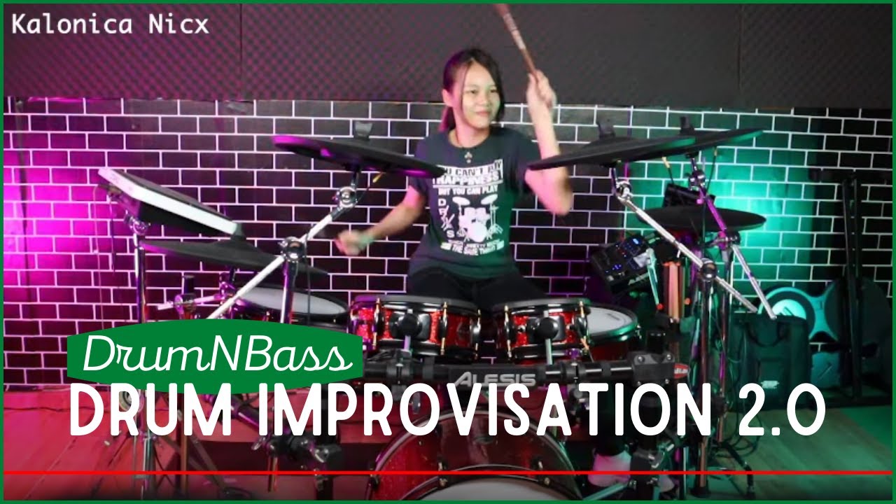 Kalonica Nicx Electronic Drum Improvisation 2.0 - YouTube