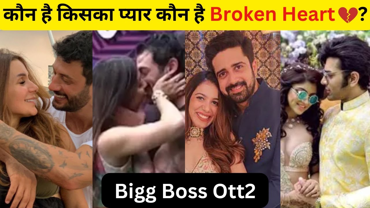 Bigg Boss OTT 2 Real Life Partners | Bigg Boss Ott | Jad Hadid and ...
