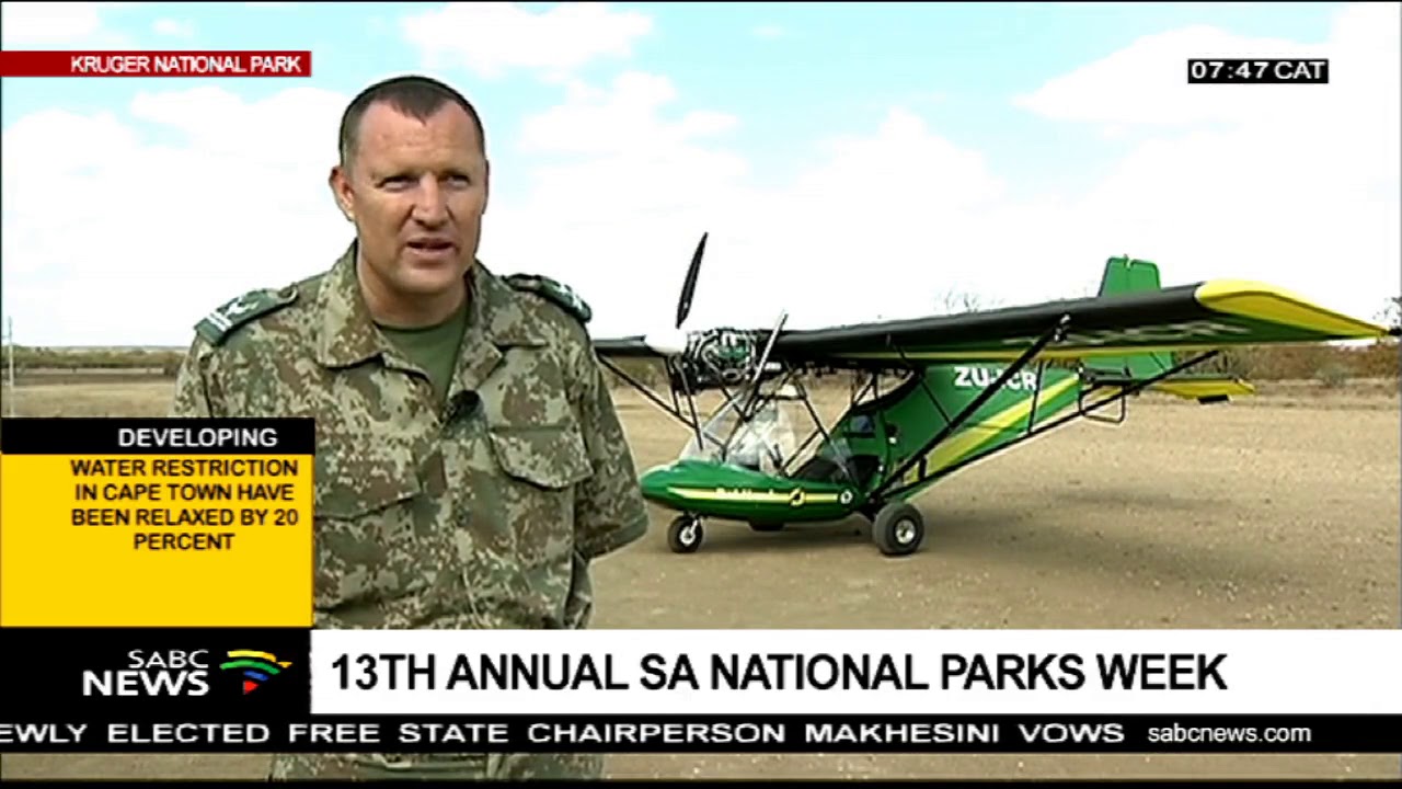 A light patrol aircraft to assist with the anti-poaching work - YouTube