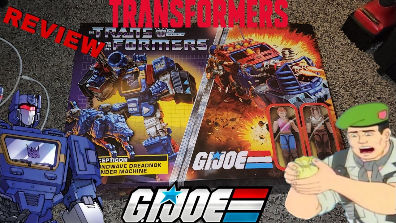 Soundwave Dreadnok thunder machine review. - YouTube