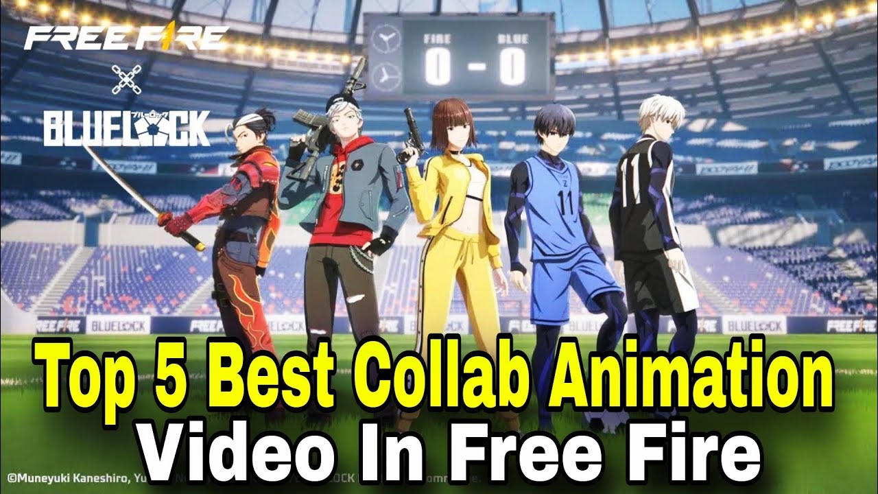 Top 5 Best Collab Animation Videos 😍 Free Fire Upcoming Collab ...