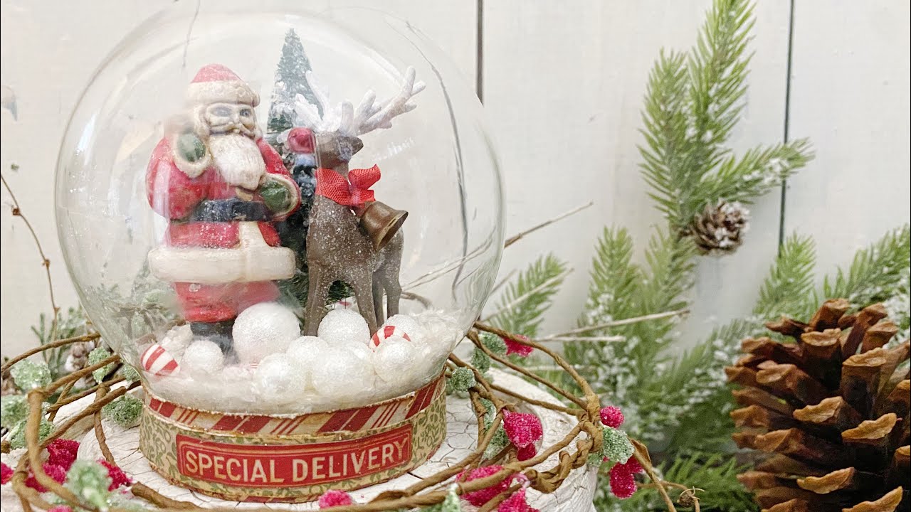 Snow Globe with Tim Holtz - YouTube