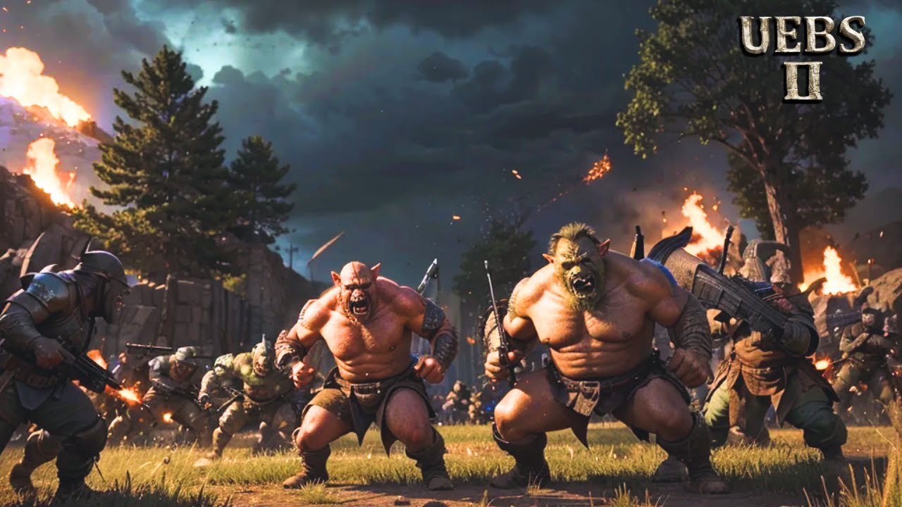 300.000 Orcs, Trolls Vs Zombies Vs Modern Army | UEBS 2 | Ultimate Epic ...
