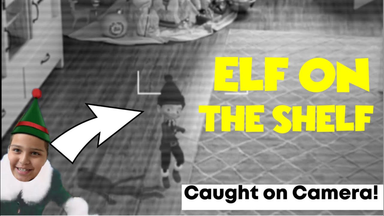 Elf ON THE SHELF IS REAL! OUR SANTA CAMERA CAUGHT THE ELF MOVING 📹WATCH ...