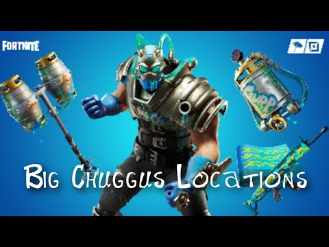 Big Chuggus Locations - Fortnite season 5 chapter 2 - YouTube