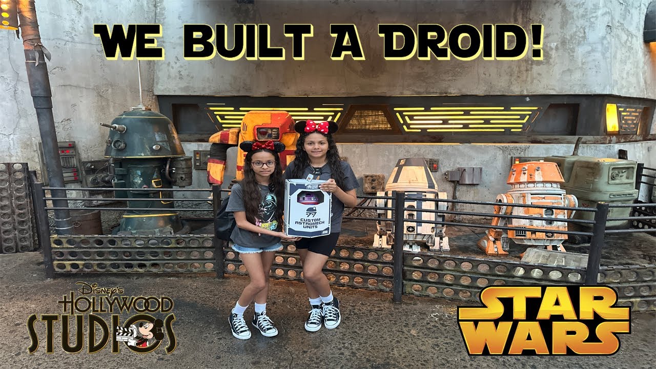 Build Your Own Droid at Disney's Hollywood Studios! - YouTube