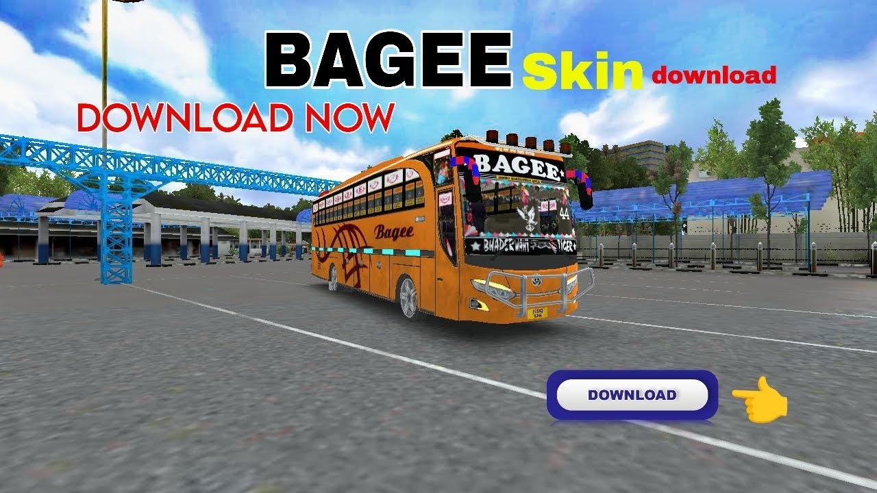 BAGEE BUS LIVERY (SKIN)🔗| DOWNLOAD NOW👍#bussimulatorindonesia #buslivery #ytshort - YouTube